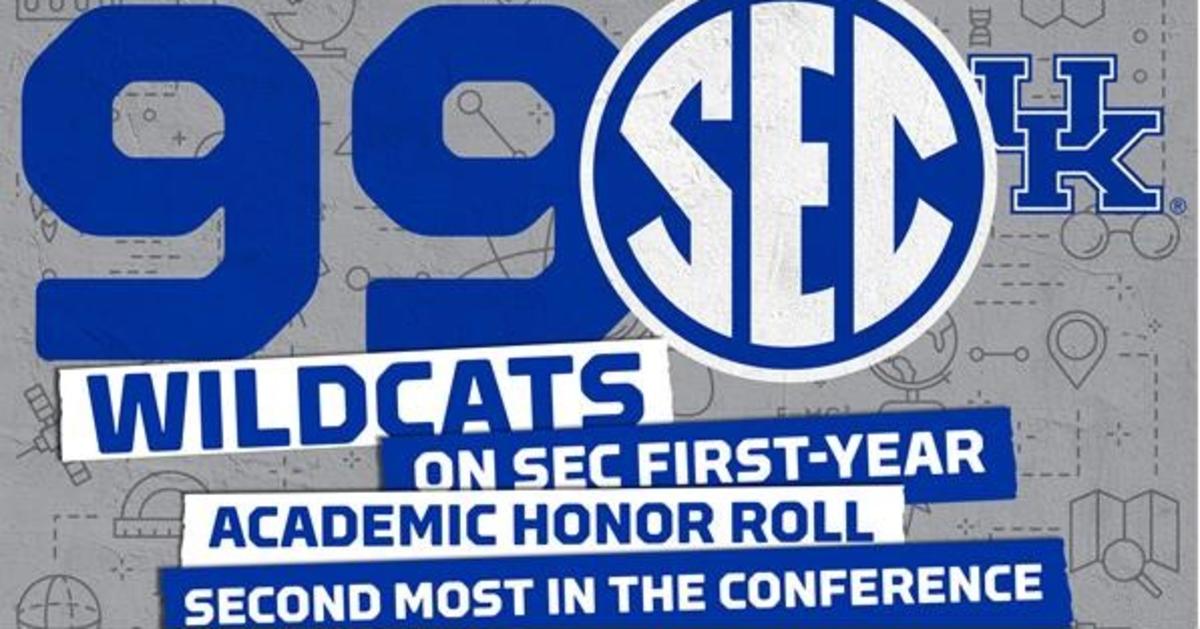 99 Wildcats on SEC First-Year Academic Honor Roll | UKNow