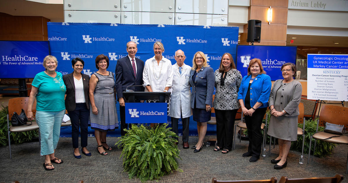 Legislators Join UK HealthCare in Highlighting Importance of Ovarian ...