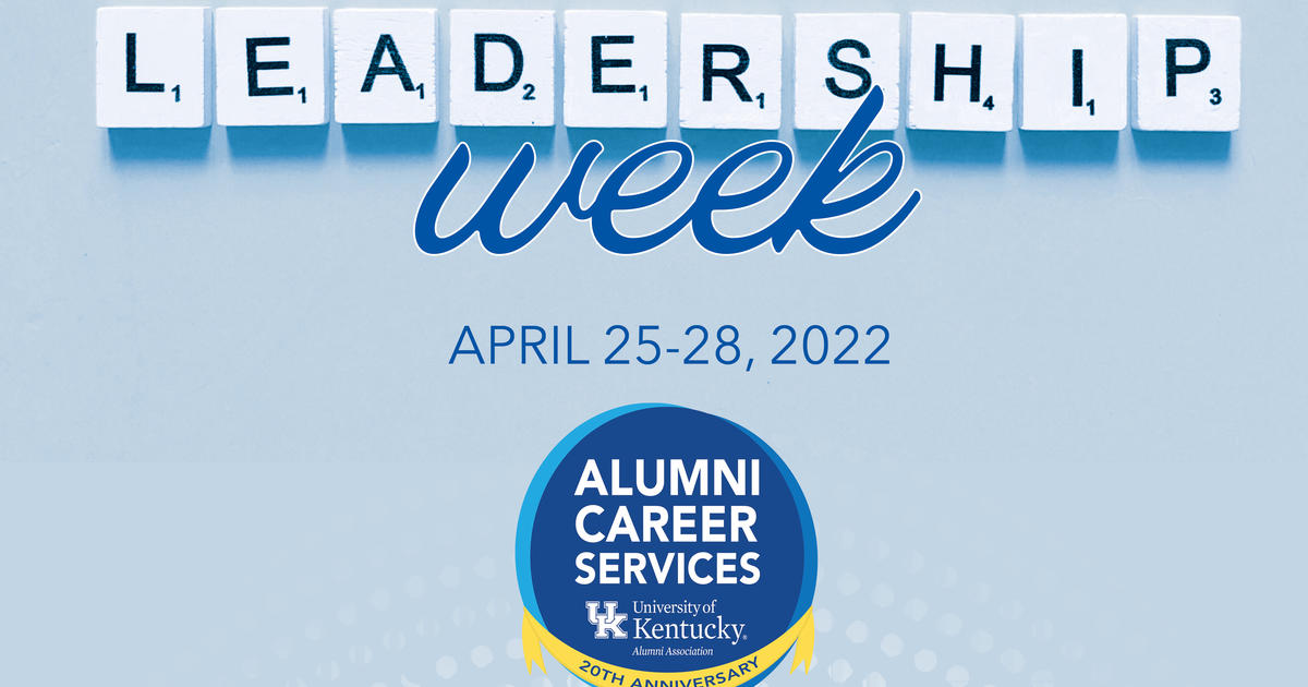 Alumni Career Services Hosts 2nd Annual Leadership Week | UKNow