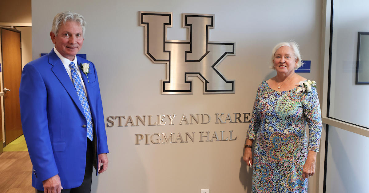 UK celebrates naming of Pigman Hall with dedication ceremony | UKNow