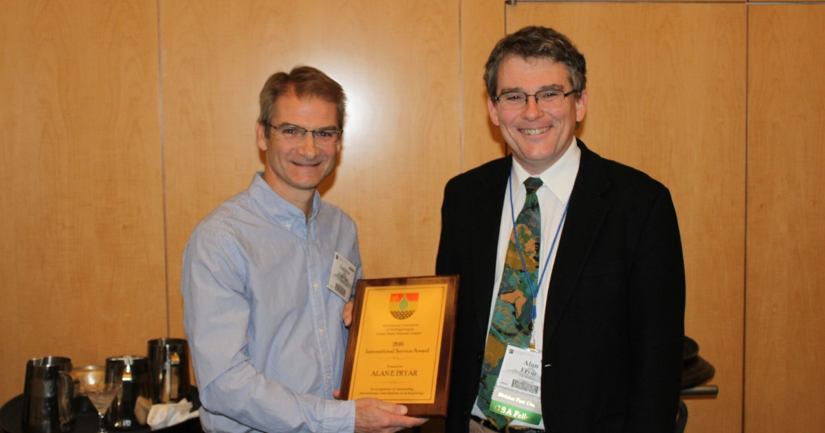Earth and Environmental Sciences Professor Honored for International ...