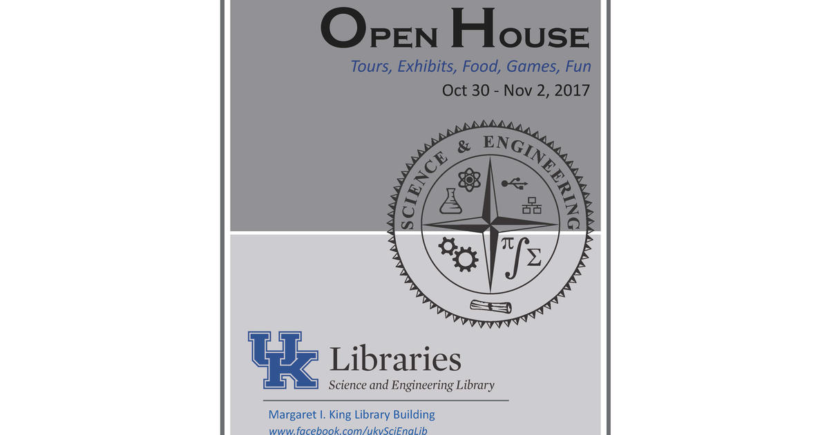 UK Libraries Science and Engineering Library Hosts Open House, Weeklong ...