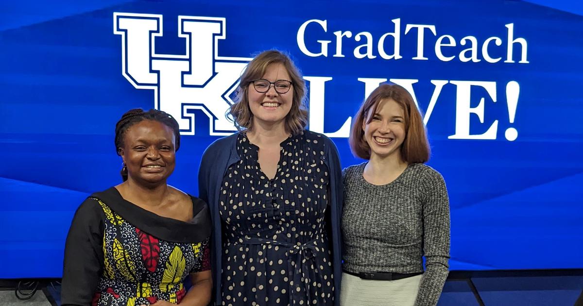 UK Graduate School hosts 2023 'GradTeach Live!' | UKNow