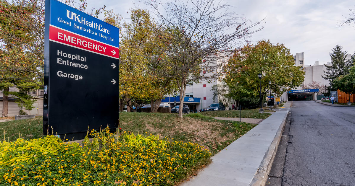 Hospital Entrance Sign