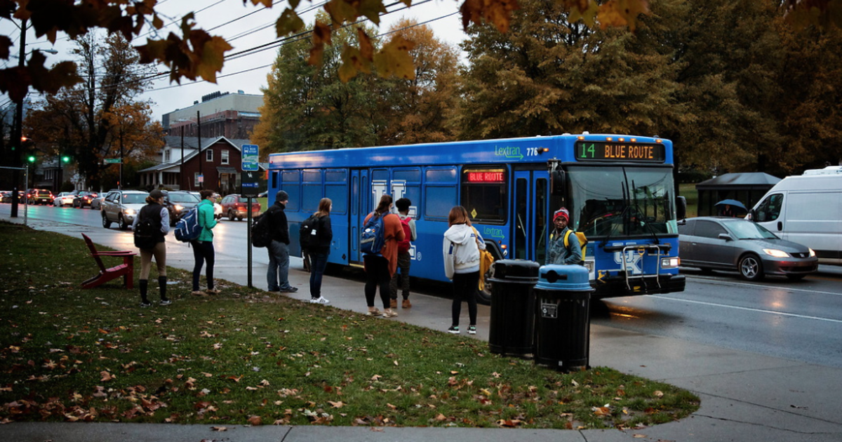 Bus Stop Move Improves Transit Access South of Cooper Drive | UKNow