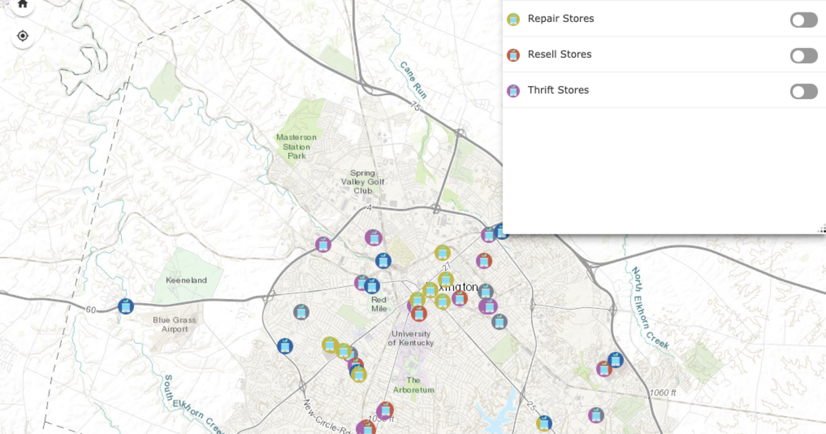 Want to Sell, Donate or Recycle Unwanted Items? Try This Map Created by ...