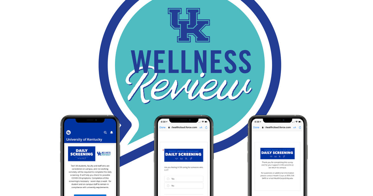 Doing UK’s Daily Health Screening? Now There’s an App for That | UKNow