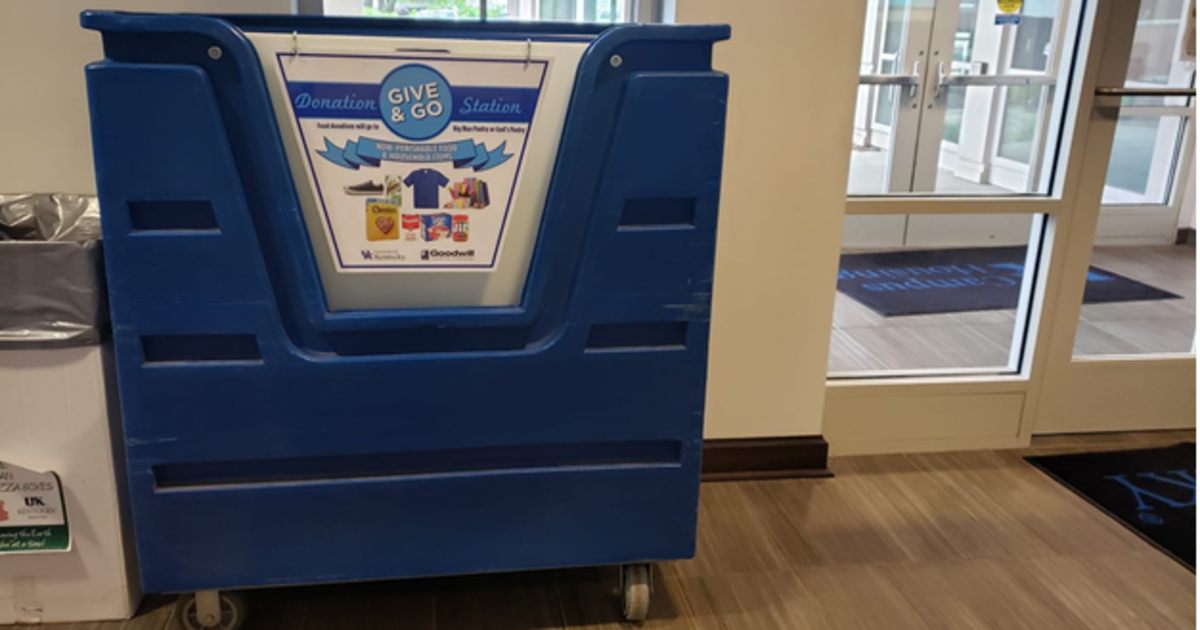 UK Recycling's Give and Go Donation Stations Return to Campus | UKNow