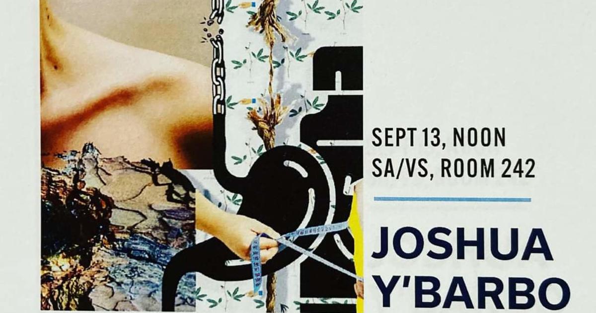 Digital printmaker Joshua Y'barbo opens UK SA/VS Visiting Artist and ...