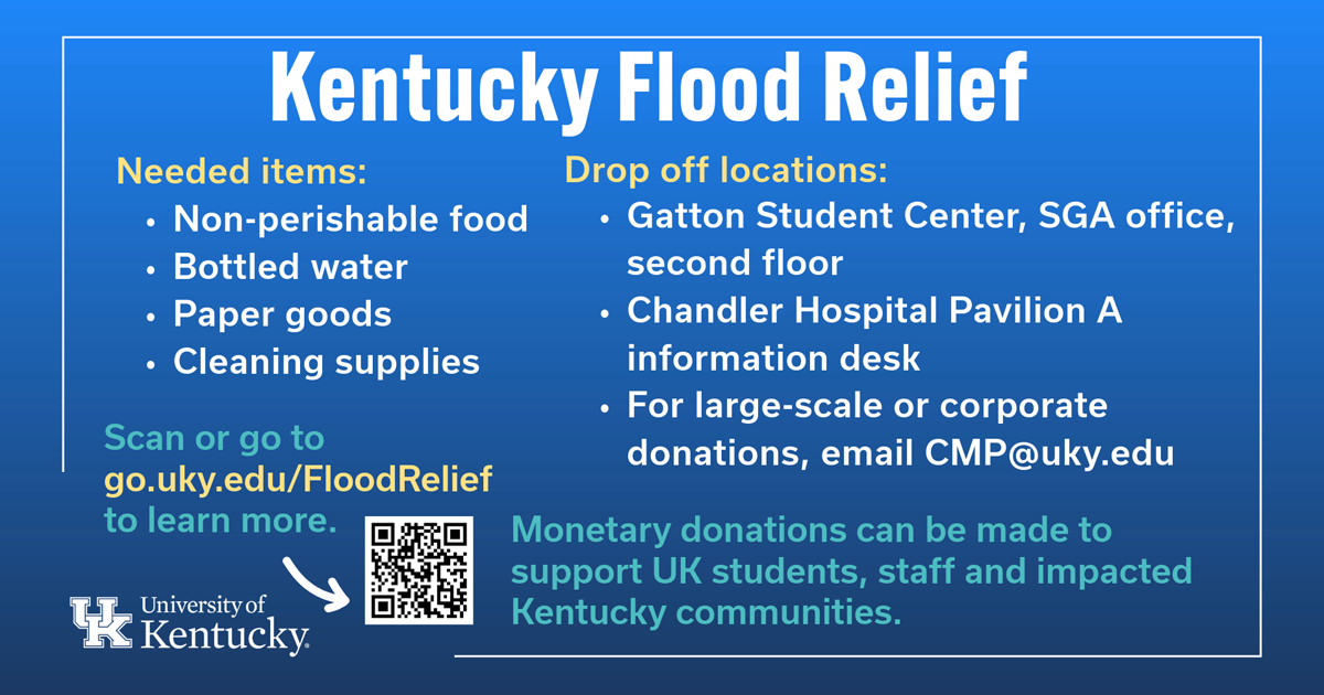 UK responding to Kentucky floods; collecting donations for victims | UKNow