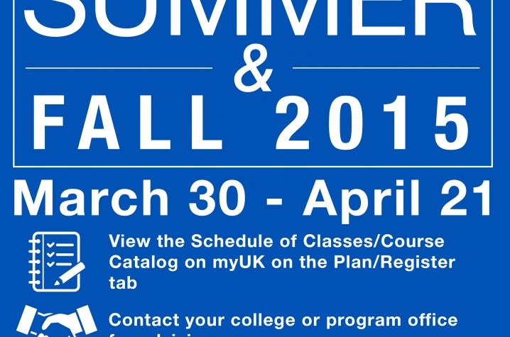It’s Time to Register for Classes | UKNow