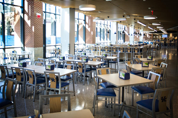 UK Opens New Residential Dining Facility Champions Kitchen | UKNow