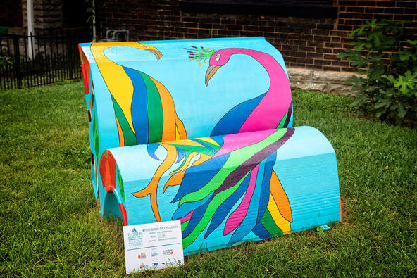 Book Benches Pay Homage to UK Authors, Artists | UKNow
