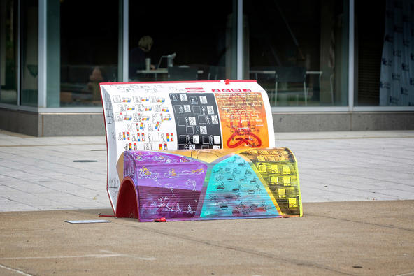 Book Benches Pay Homage to UK Authors, Artists | UKNow