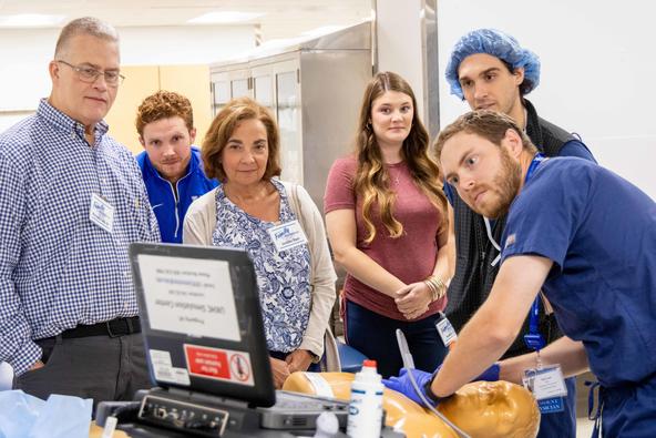 UK anesthesiology residents invite loved ones to step into their world ...