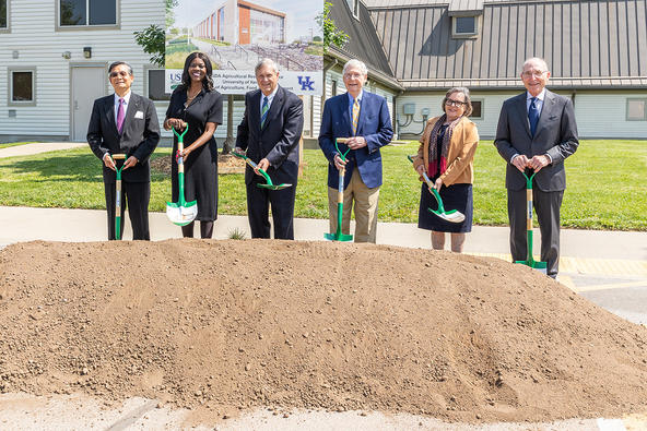 UK, USDA break ground on new forage research building | UKNow