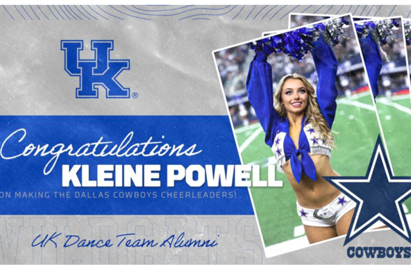 UK Dance Team Alum Kleine Powell Makes Dallas Cowboys Cheerleaders | UKNow