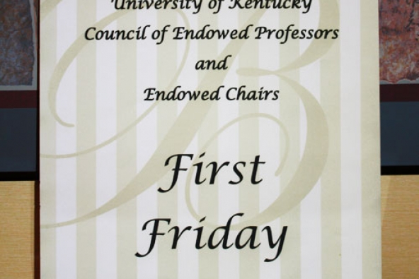 'First Friday' Events Bring Faculty Together | UKNow