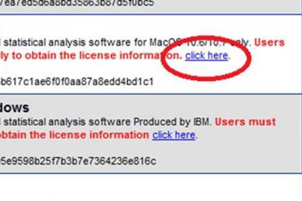 SPSS and AMOS Users: Time to Renew Software License | UKNow