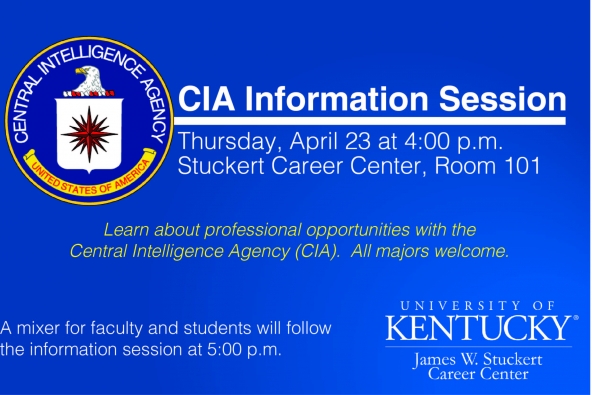 UK Career Center Hosts Session on CIA Job Opportunities | UKNow