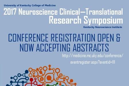 Neuroscience Symposium Registration Open, Abstract Submission Deadline ...