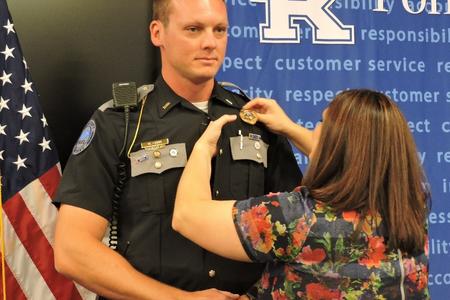 UKPD Holds First Ceremony to Recognize Department Promotions | UKNow