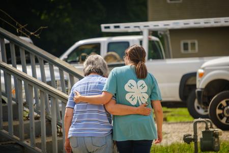 After the flood, Extension Bucket Brigade helps Knott County | UKNow