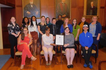 Tri-Alpha Honor Society Inducts 1st Class on UK's Campus | UKNow
